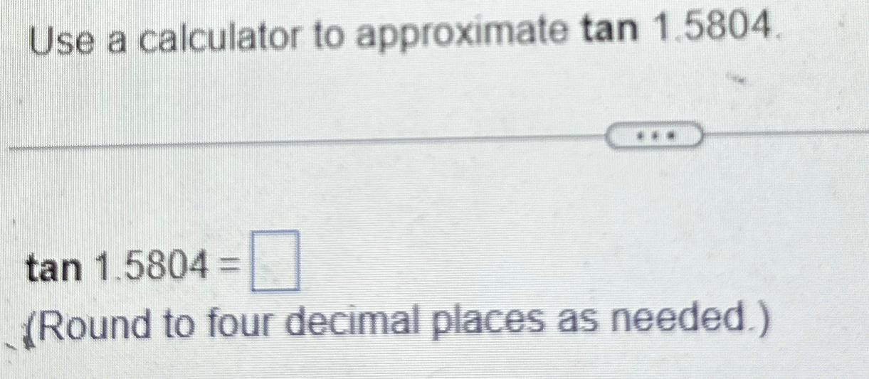 Solved Use a calculator to approximate | Chegg.com