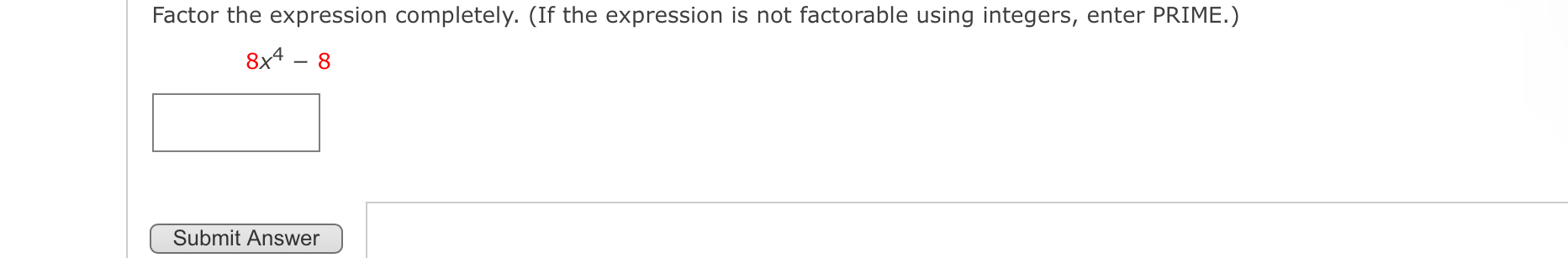 Solved Factor the expression completely. (If the expression | Chegg.com