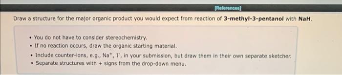 Solved Draw a structure for the major organic product you | Chegg.com