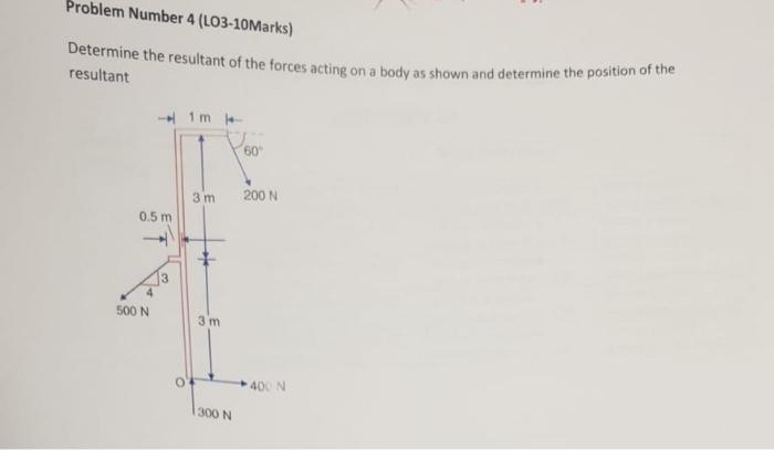 Solved Problem Number 4 (L03-10Marks) Determine the | Chegg.com