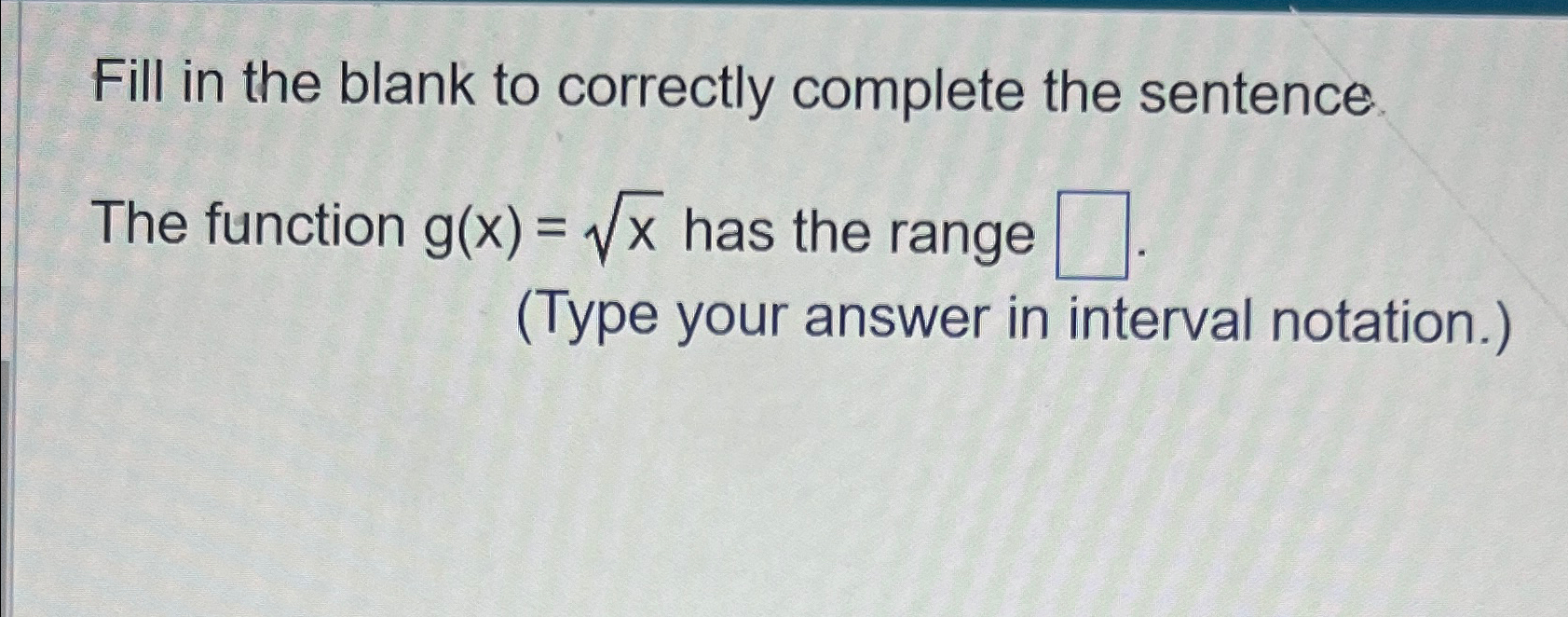 Solved Fill in the blank to correctly complete the | Chegg.com