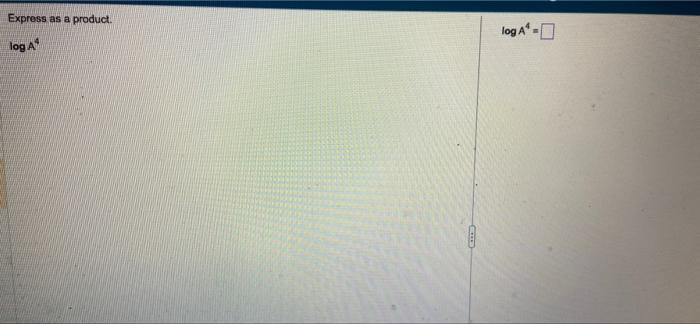 Solved Express as a sum of logarithms. log3(3⋅27) | Chegg.com