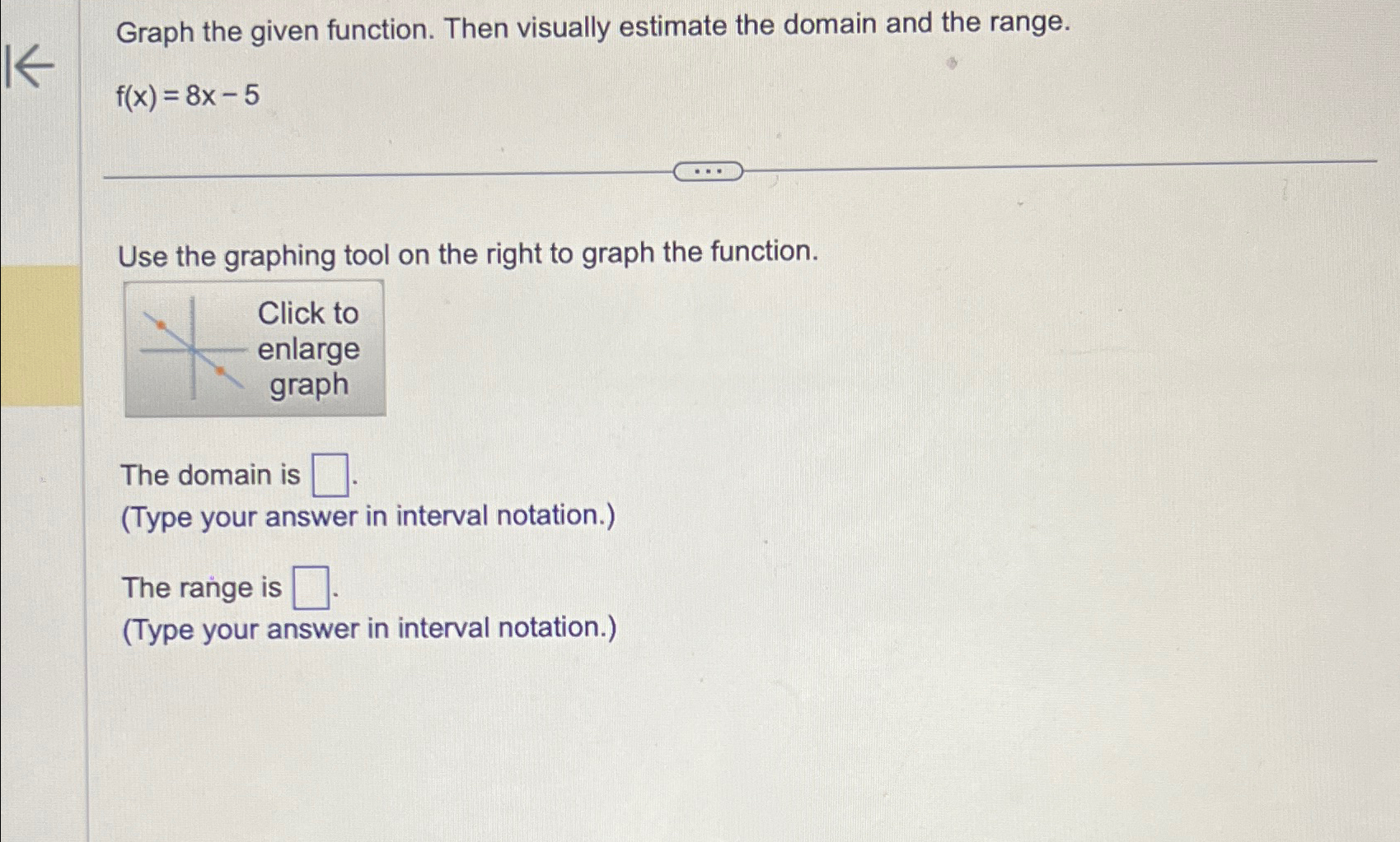 Graph the given function. Then visually estimate the | Chegg.com