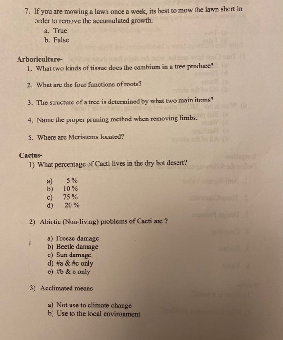 Solved 3) c. All of the above d. None of the above | Chegg.com