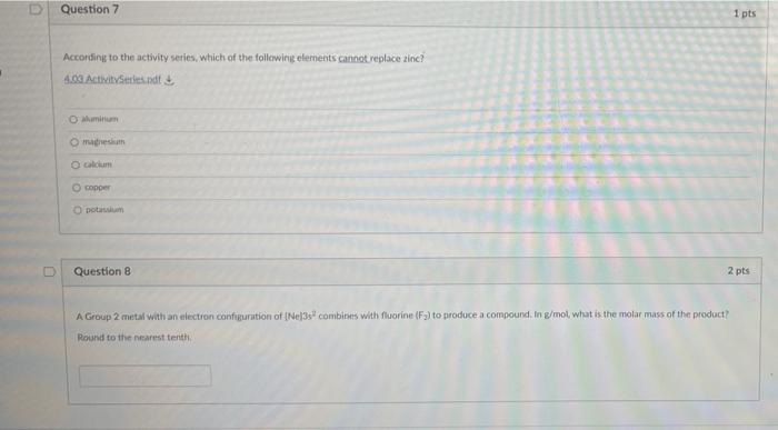 Solved Metal chlorates (MClO3) decompose in metal chlorides | Chegg.com
