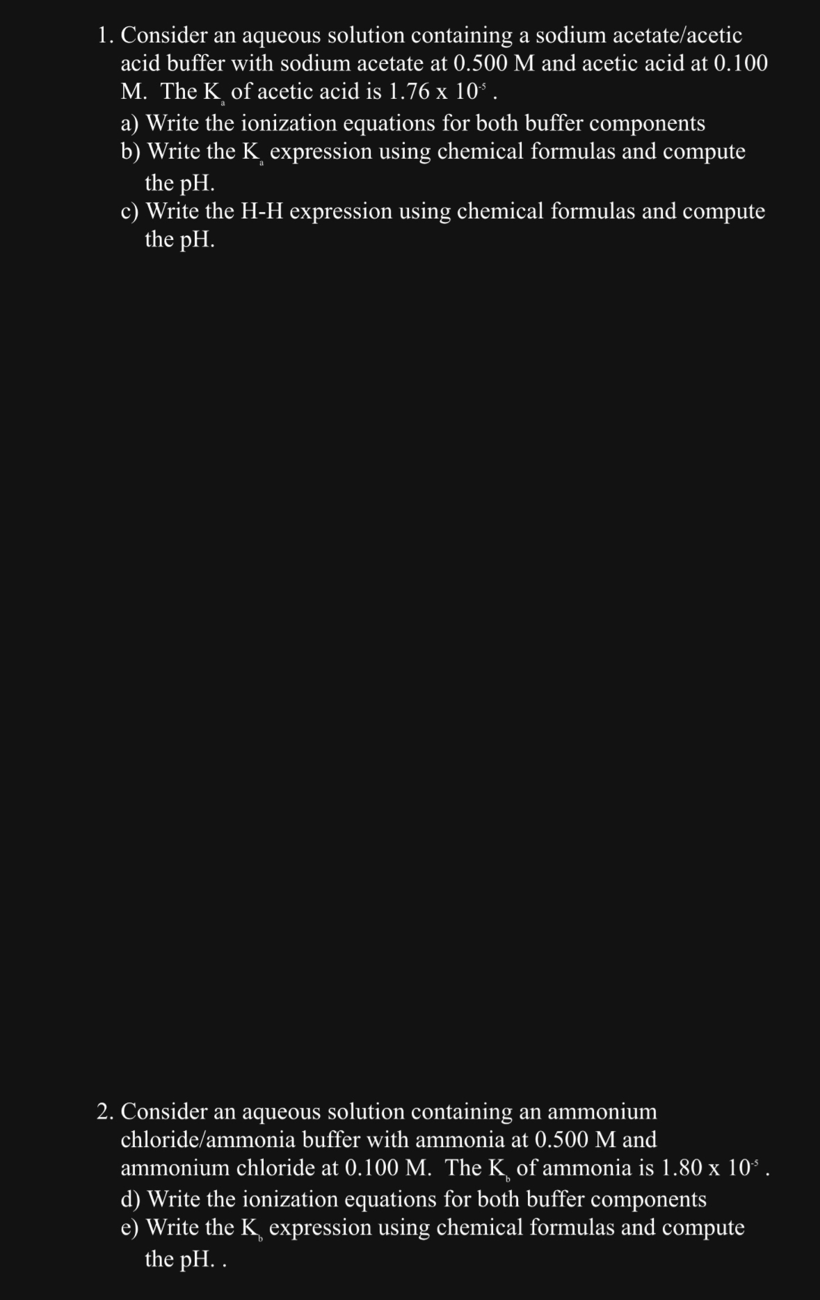 Solved Consider an aqueous solution containing a sodium | Chegg.com