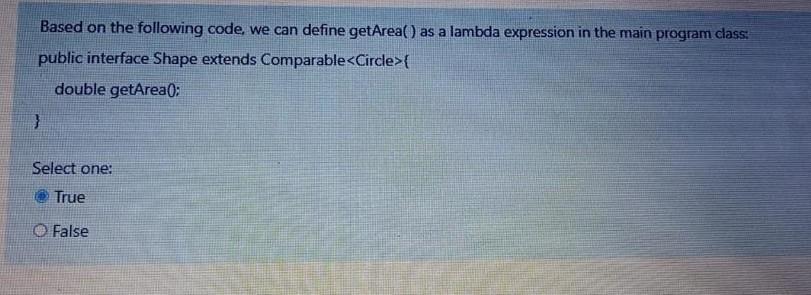 Solved The clone() method defined in the Cloneable interface | Chegg.com