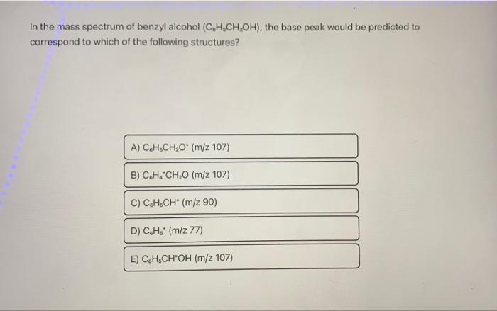 Solved A molecule with the molecular formula of CHN produces | Chegg.com
