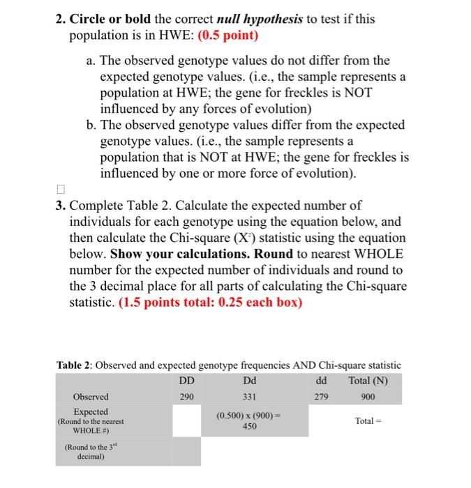 Solved For this assignment, we observe the trait of face | Chegg.com