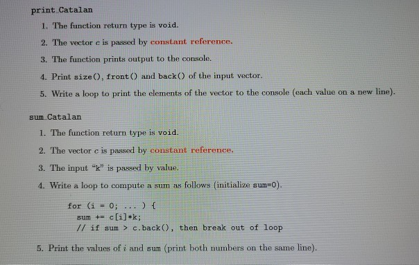 Solved Main program and forward declarations (20 points) • | Chegg.com