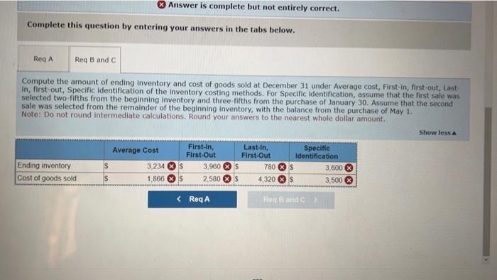 Solved how to get the correct answers step-by-step? and tips | Chegg.com