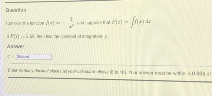 Solved Consider the function f(x)=−x52, and suppose that | Chegg.com
