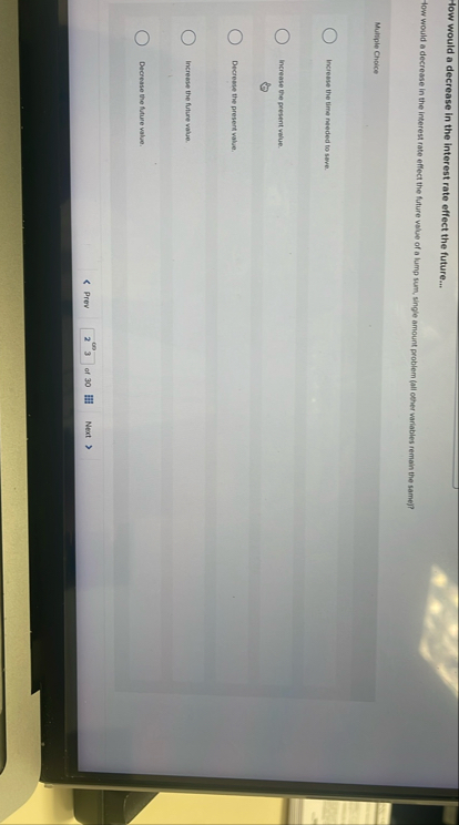 Solved How would a decrease in the interest rate effect the | Chegg.com