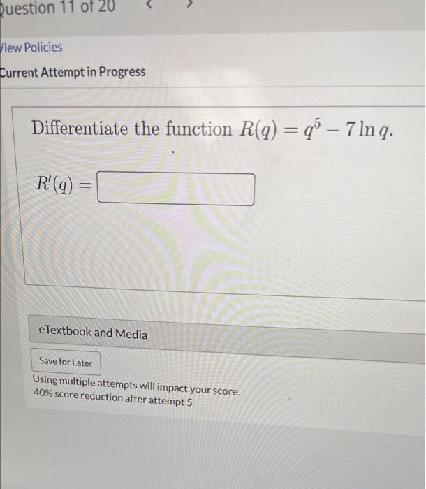 Solved View Policies Show Attempt History Current Attempt in | Chegg.com