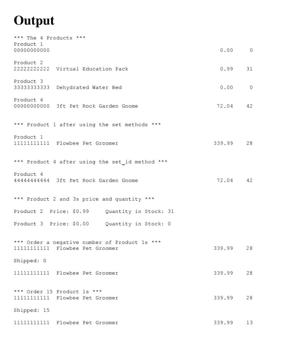 Solved Overview For this assignment, implement a class | Chegg.com