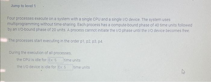 Solved Four processes execute on a system with a single CPU | Chegg.com