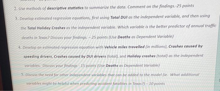 Solved 2. Use methods of descriptive statistics to summarize | Chegg.com Solved 2. Use methods of descriptive statistics to summarize | Chegg.com