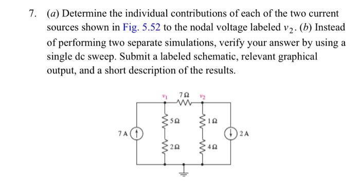 Solved (a) Determine the individual contributions of each of | Chegg.com