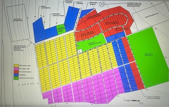 2. Using Table and the map given, calculate the | Chegg.com