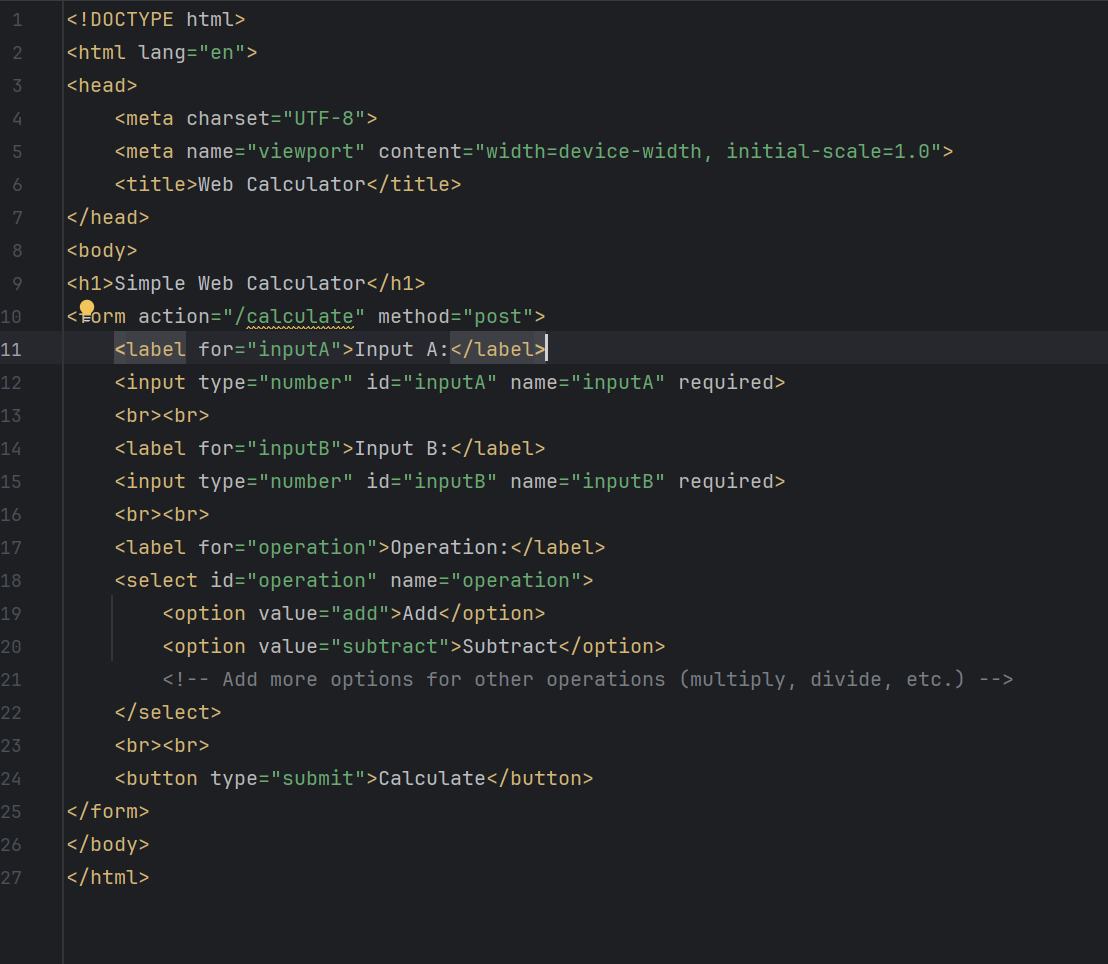 Solved Making a webbase calculator (using spring mvc, ﻿maven | Chegg.com