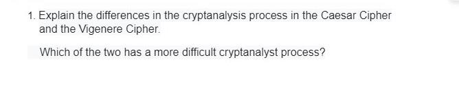 Solved please help me , about cryptography..Explain the | Chegg.com