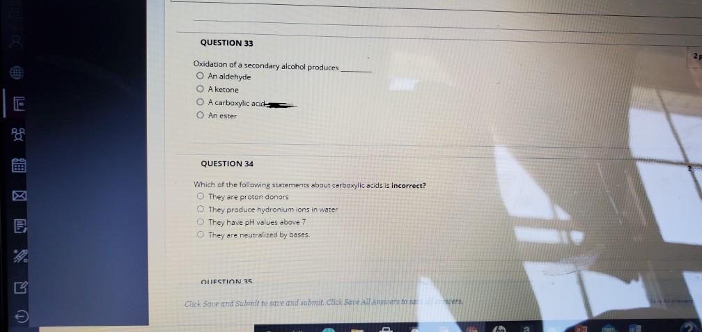 Solved The following is the functional group of: O -COH O | Chegg.com