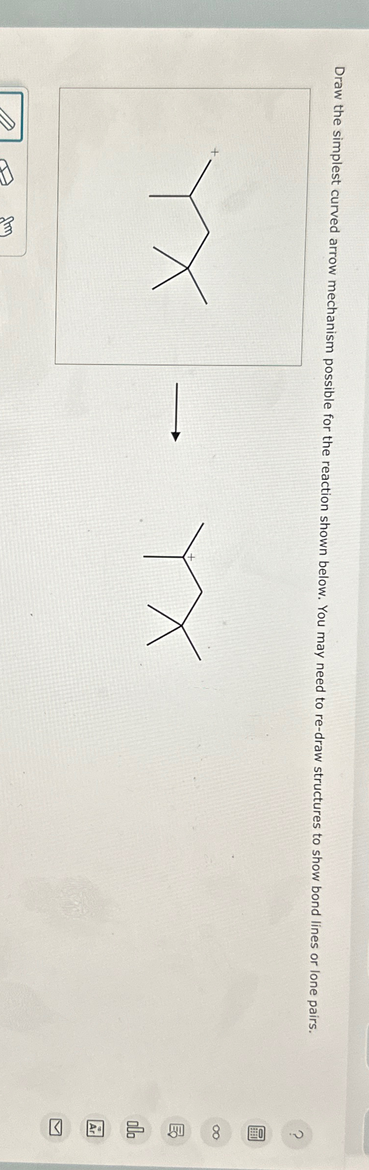 Solved Draw the simplest curved arrow mechanism possible for | Chegg.com Solved Draw the simplest curved arrow mechanism possible for | Chegg.com