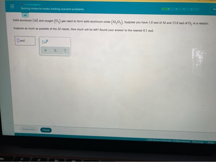 Solved O STOCHOMETRY Solving moles-to- moles limiting | Chegg.com