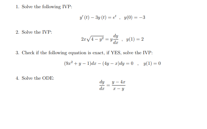 Solved answer each of the following questions please Solve | Chegg.com