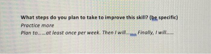 Solved answer the questions about how to improve writing a | Chegg.com