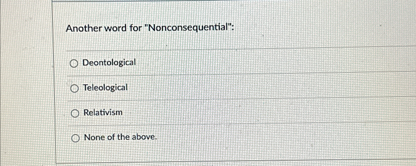 Solved Another word for | Chegg.com