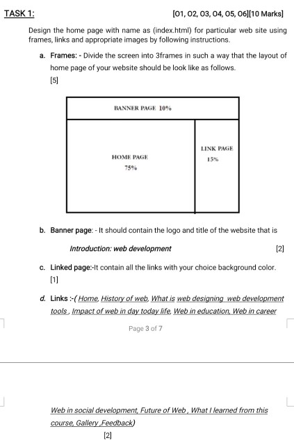 Solved TASK 1: [01, 02, 03, 04, 05, 06][10 Marks] Design the | Chegg.com