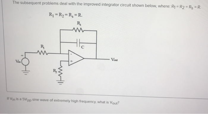 Solved The subsequent problems deal with the improved | Chegg.com