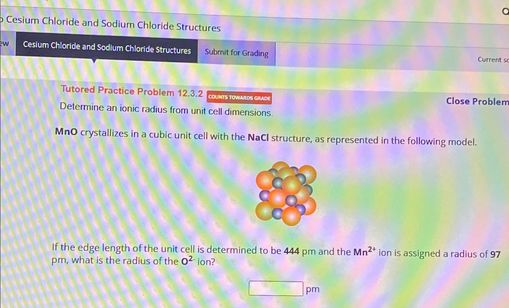 Solved Tutored Practice Problem 12.3.2COUNIS TOWARDS | Chegg.com