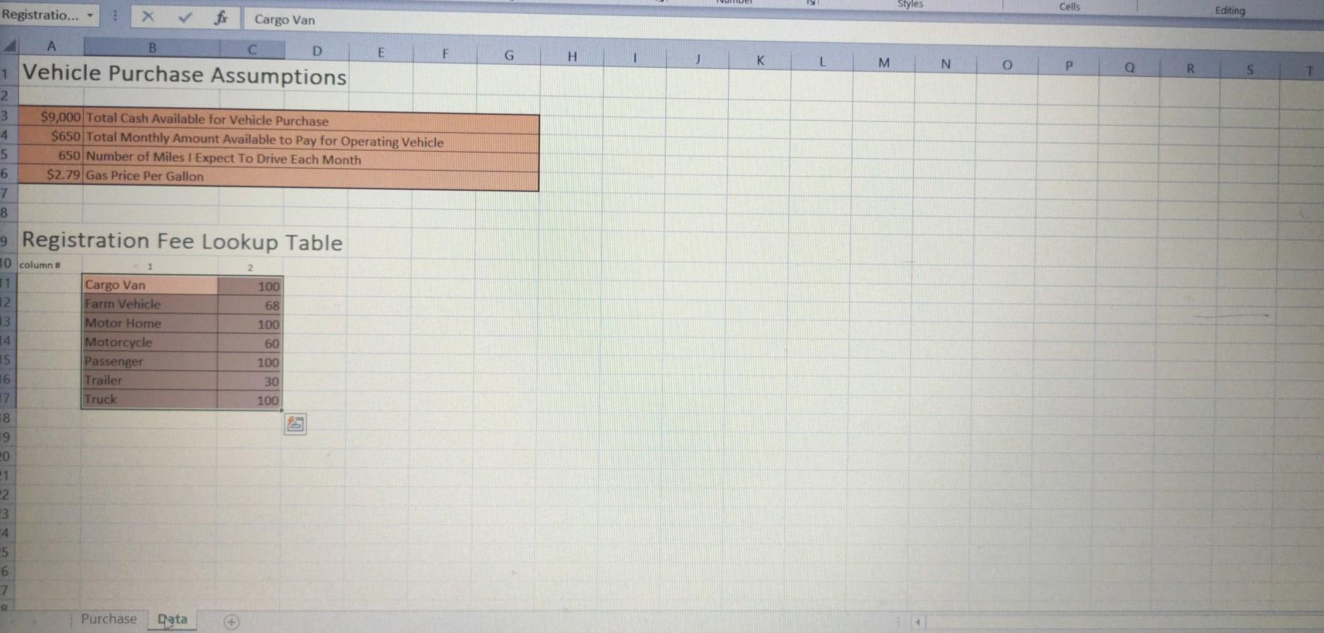 Solved 1. Open the start file EX2019-Challenge Yourself-3-3. | Chegg.com