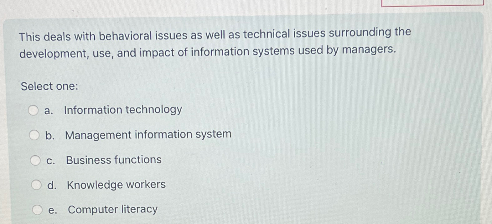 Solved This deals with behavioral issues as well as | Chegg.com