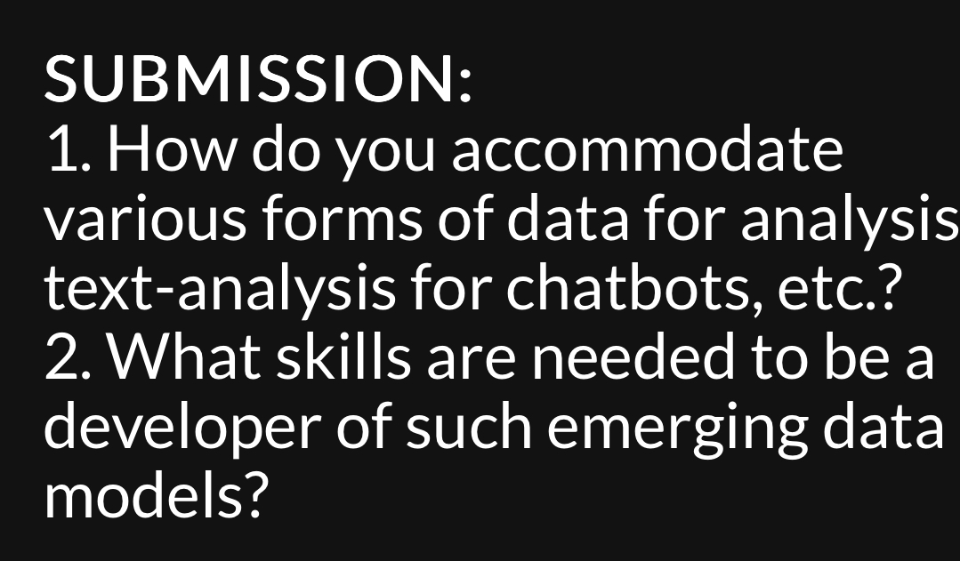 Solved SUBMISSION:How do you accommodate various forms of | Chegg.com