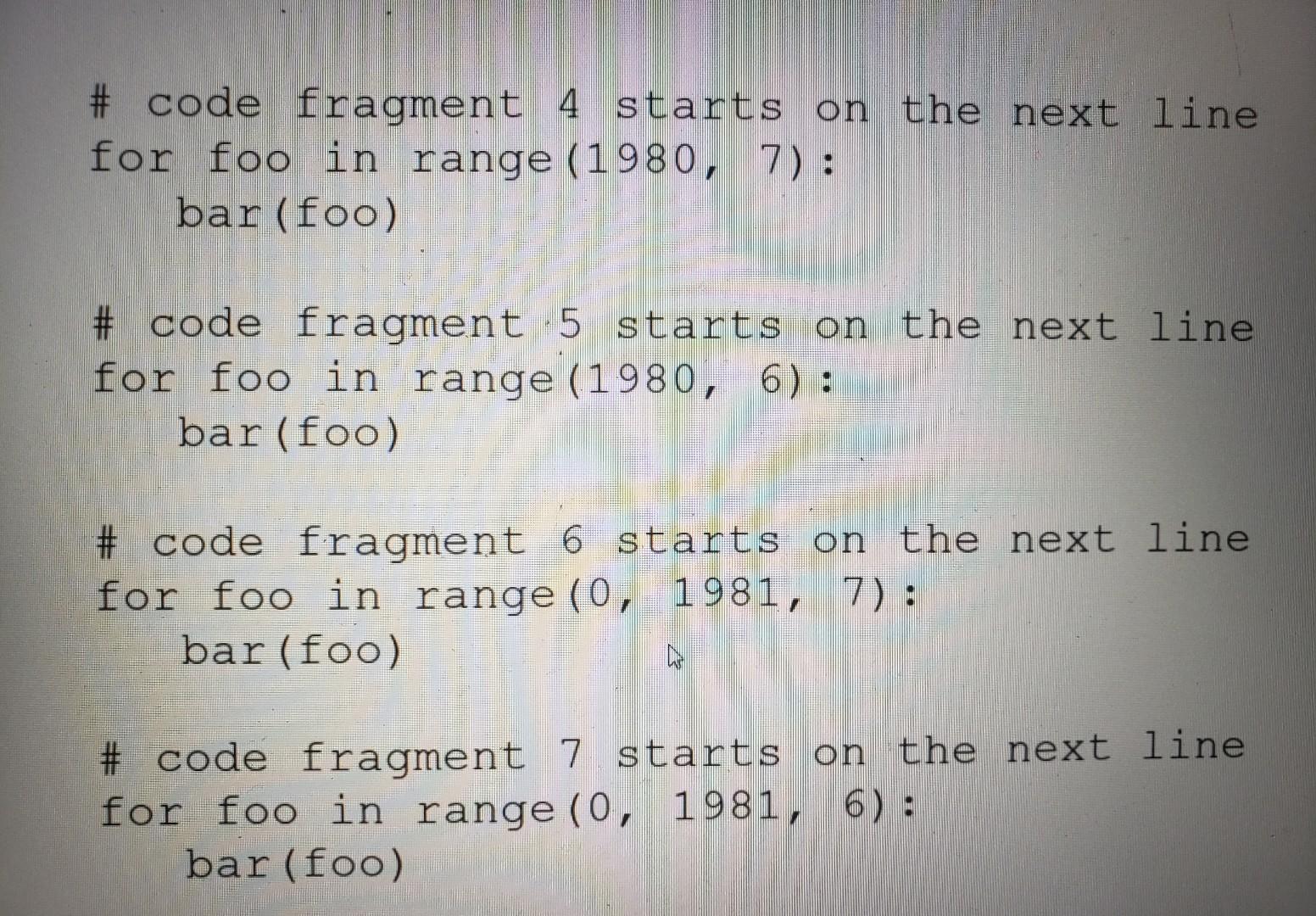 Solved foo = o while(foo