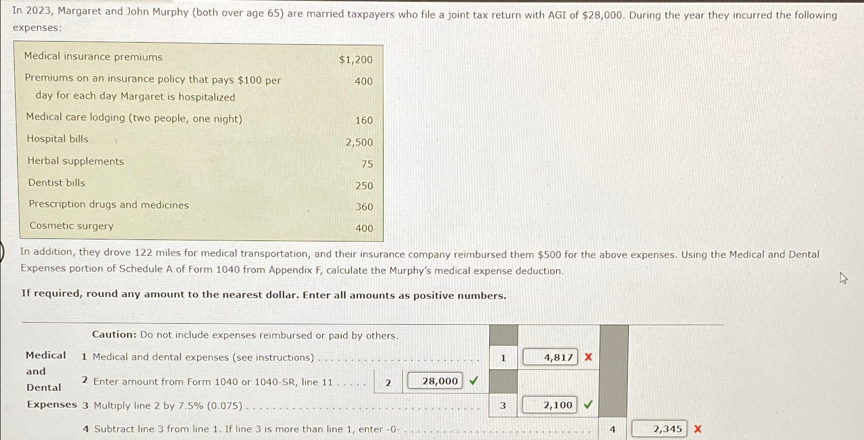 Solved In 2023, ﻿Margaret and John Murphy (both over age 65) | Chegg.com
