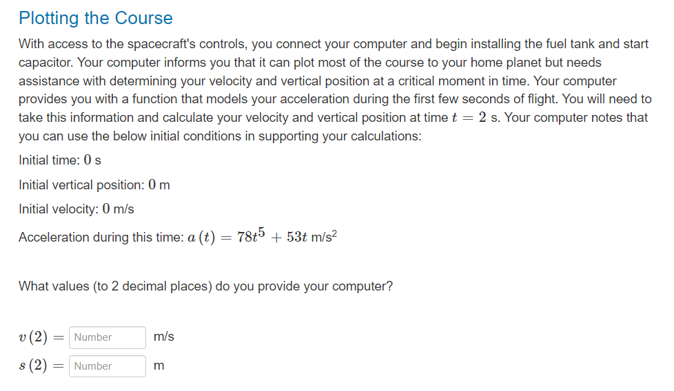Solved Plotting the CourseWith access to the spacecraft's | Chegg.com