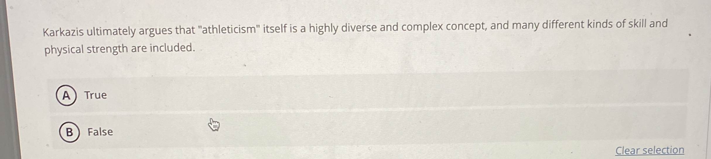 Solved Karkazis ultimately argues that "athleticism" itself | Chegg.com