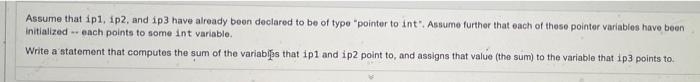 Solved Assume that ip1, ip2, and ip3 have already been | Chegg.com