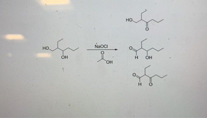 Solved NaOCI НО. ОН Н ОН | Chegg.com