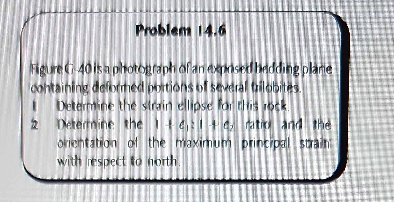 Figure G-40is a photograph of an exposed bedding | Chegg.com