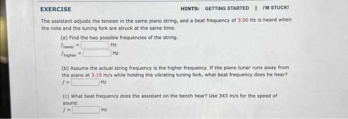 Solved LEARN MORE REMARKS The assistant on the piano bench | Chegg.com
