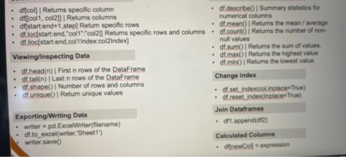 Solved using the excel sheet awnser the following questions | Chegg.com
