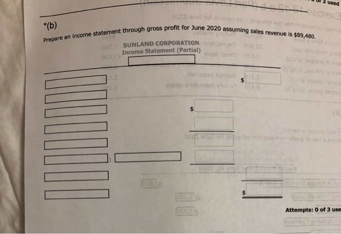 Solved *Exercise 19-12 a-b (Part Level Submission) Sunland | Chegg.com
