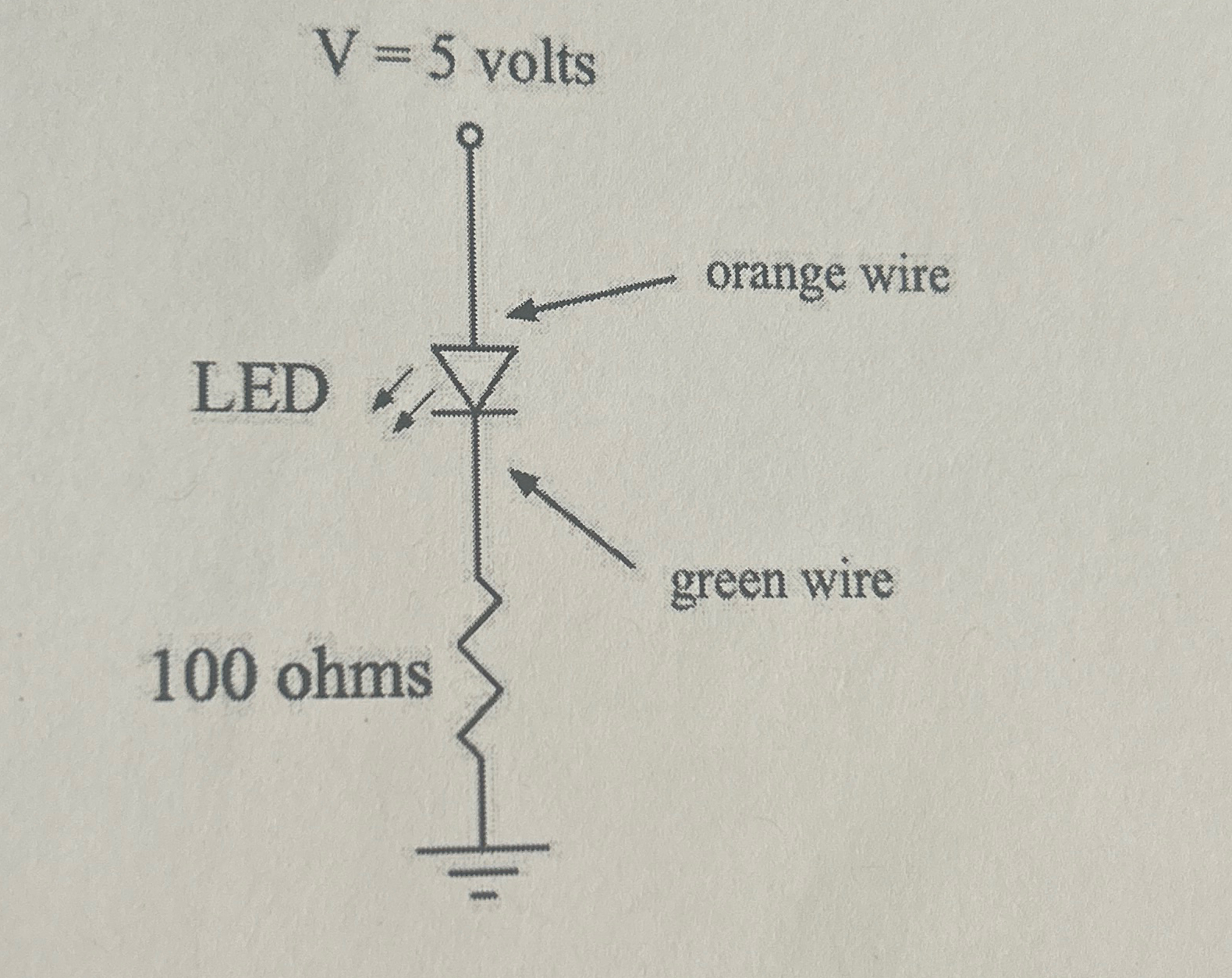 Solved Build this circuit on a breadboard | Chegg.com