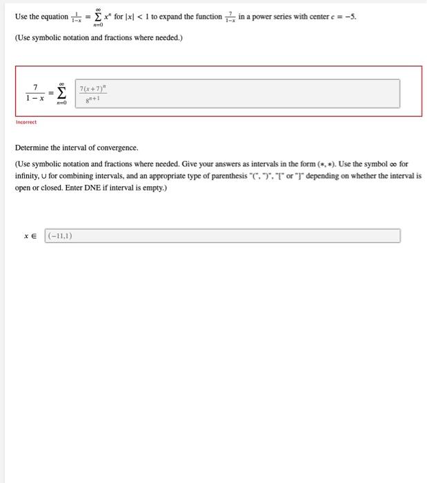 Solved Use the equation (Use symbolic notation and fractions | Chegg.com