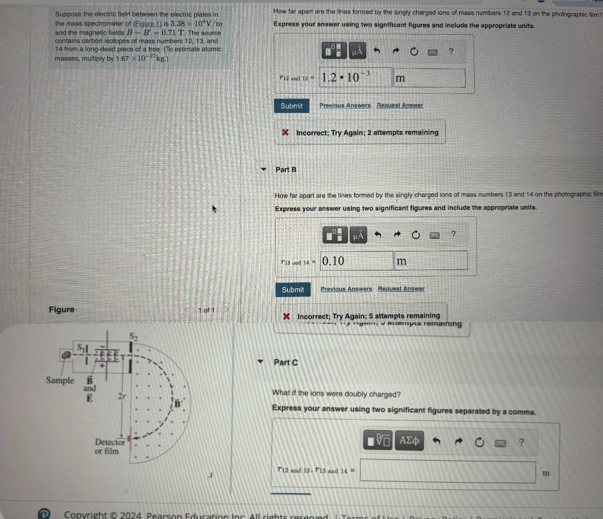 Solved Suppose the electric field between the electric | Chegg.com